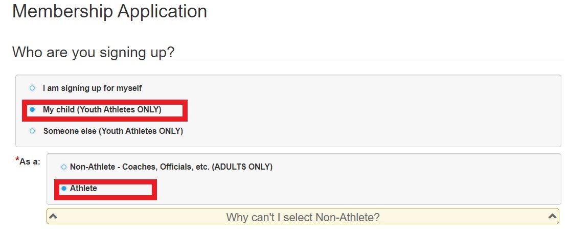 AAU Card Instructions | INDIANA STORM TRACK CLUB